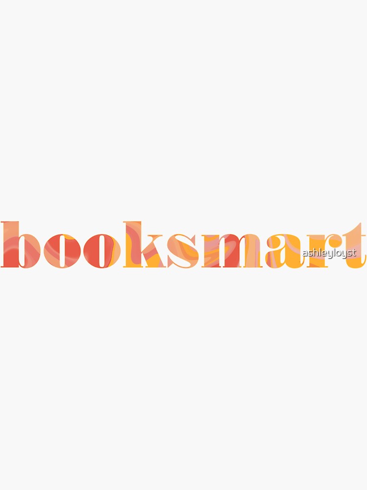 "Booksmart Logo" Sticker for Sale by ashleyloyst | Redbubble