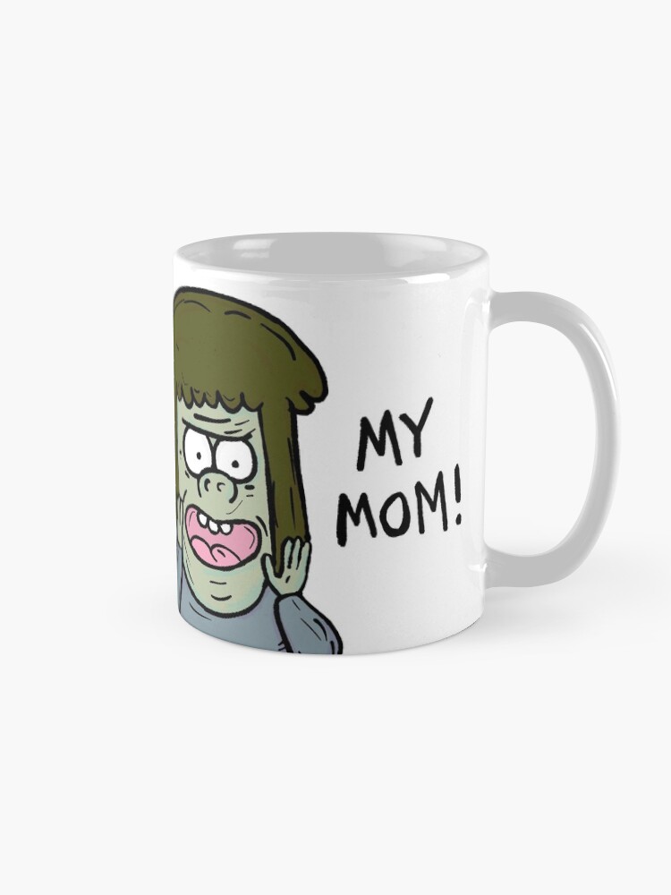 "Muscle Man "My Mom!" - Regular Show" Coffee Mug for Sale by RoserinArt ...