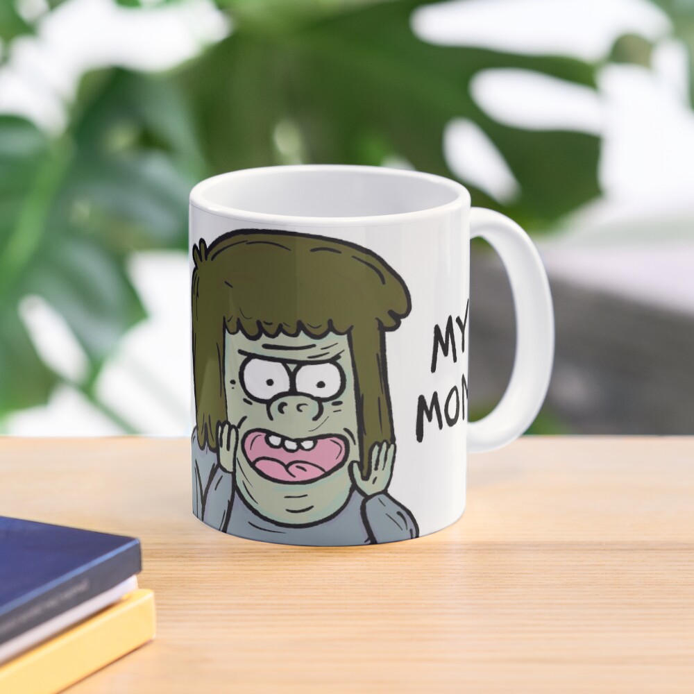 "Muscle Man "My Mom!" - Regular Show" Coffee Mug for Sale by RoserinArt ...