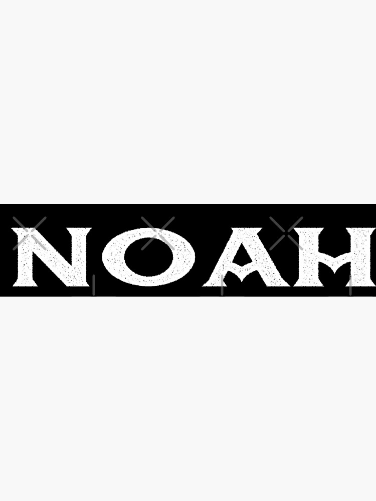 Noah Name Coloring