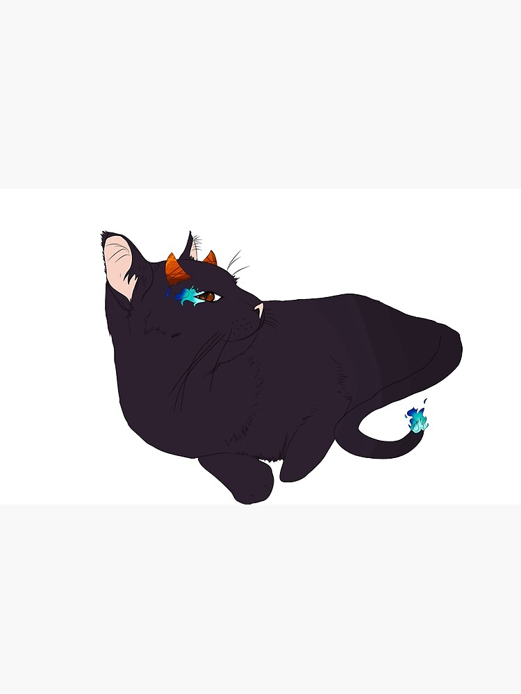 "Cartoon demon cat" Art Print for Sale by DuelingGeckos | Redbubble