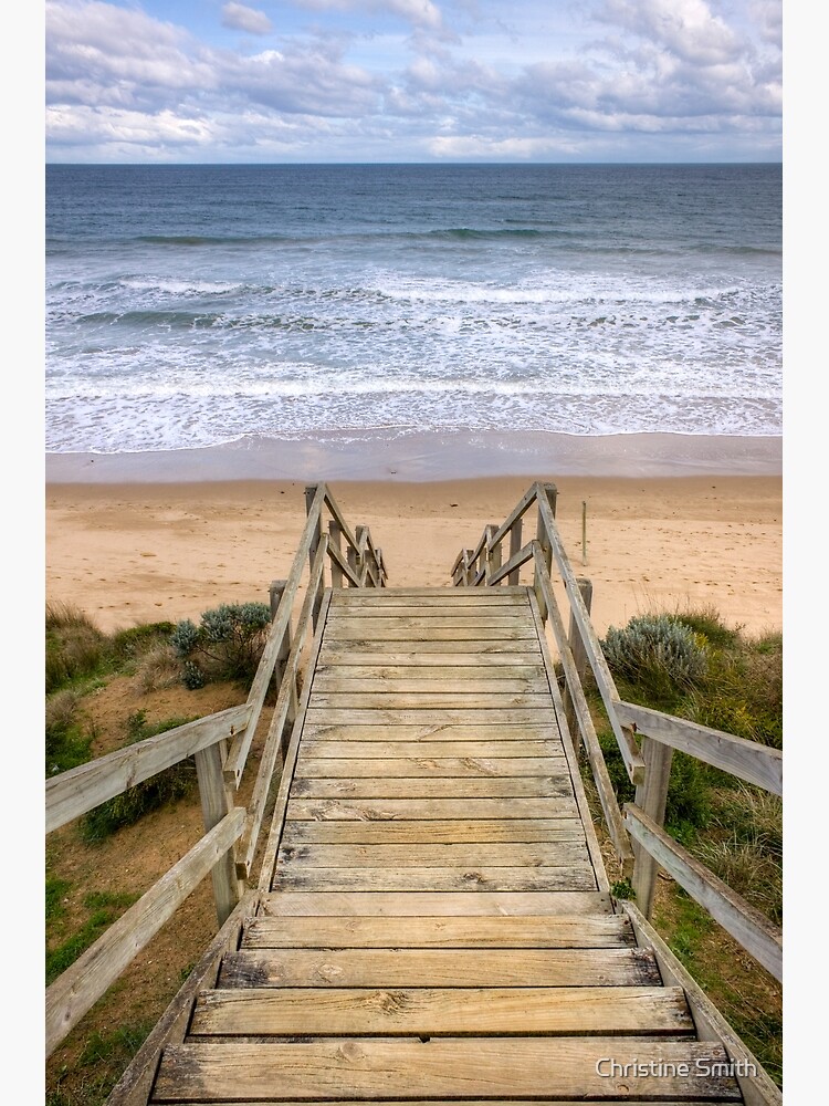 "Steps Down to Thirteenth Beach, Barwon Heads, Victoria, Australia ...