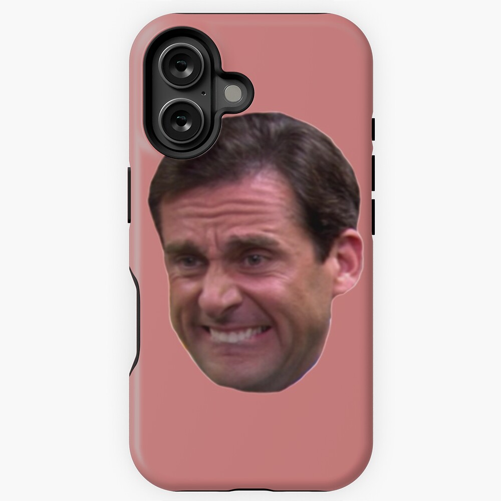 "Michael Scott Large Face - The Office" Sticker for Sale by Flakey ...