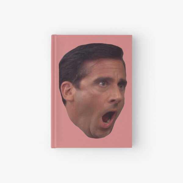 "Michael Scott Nooo Large Face - The Office" Hardcover Journal for Sale ...
