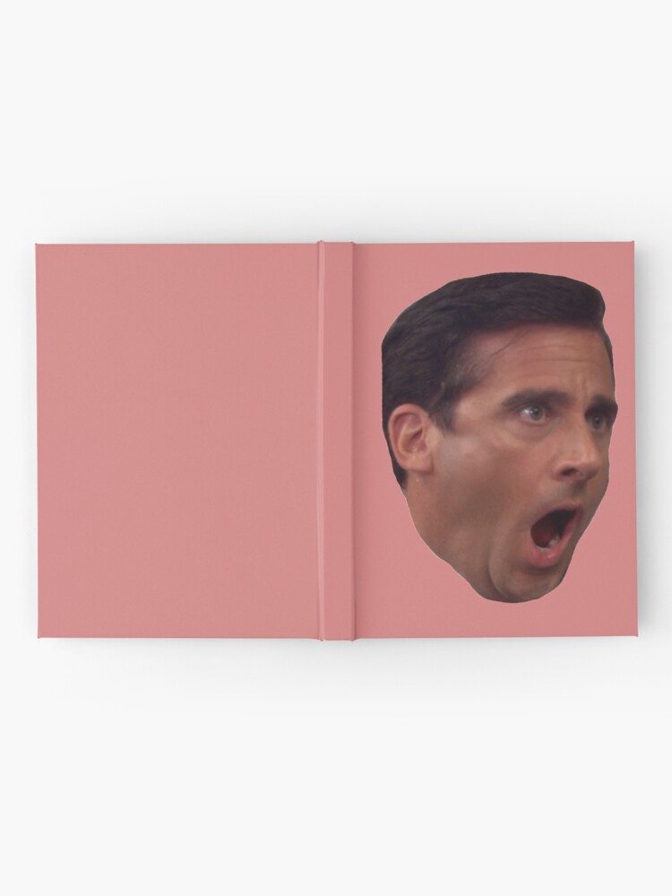 "Michael Scott Nooo Large Face - The Office" Hardcover Journal for Sale ...