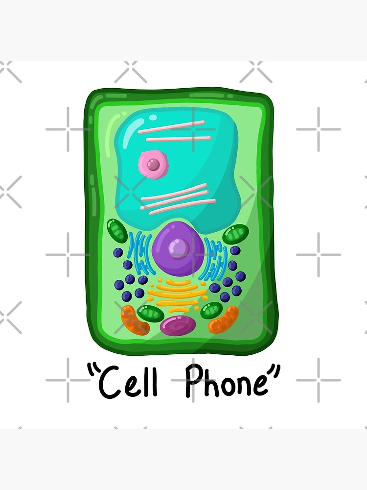 "Cell Phone - Biology" Poster for Sale by BundaBear | Redbubble