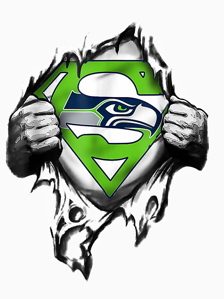"Merry Christmas Football Team Superhero Seattle seahawk T shirt" T ...