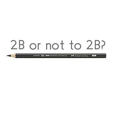 "2b or not 2b" Sticker for Sale by FunnyGrief | Redbubble
