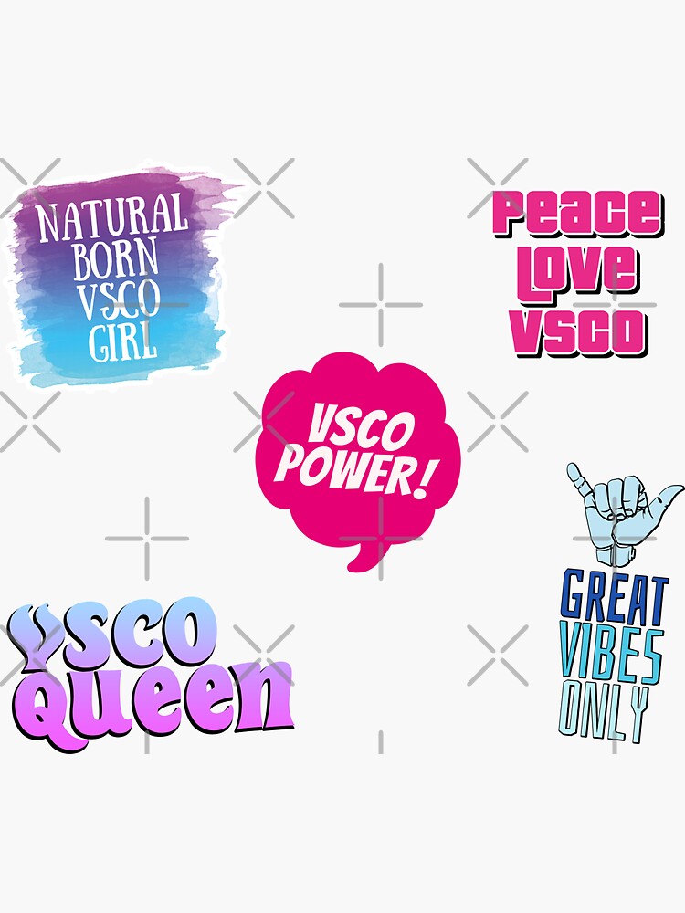 "The Ultimate VSCO Sticker Set Pack I" Sticker for Sale by ...