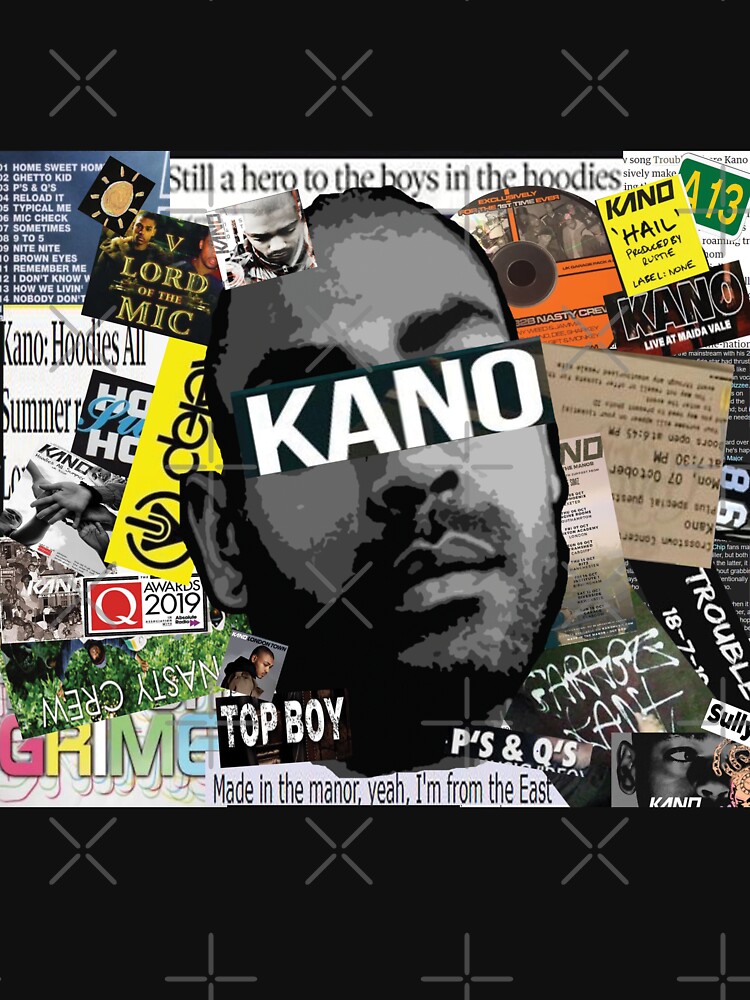 "Kano Scrapbook" Essential T-Shirt for Sale by Oneeyedtee | Redbubble