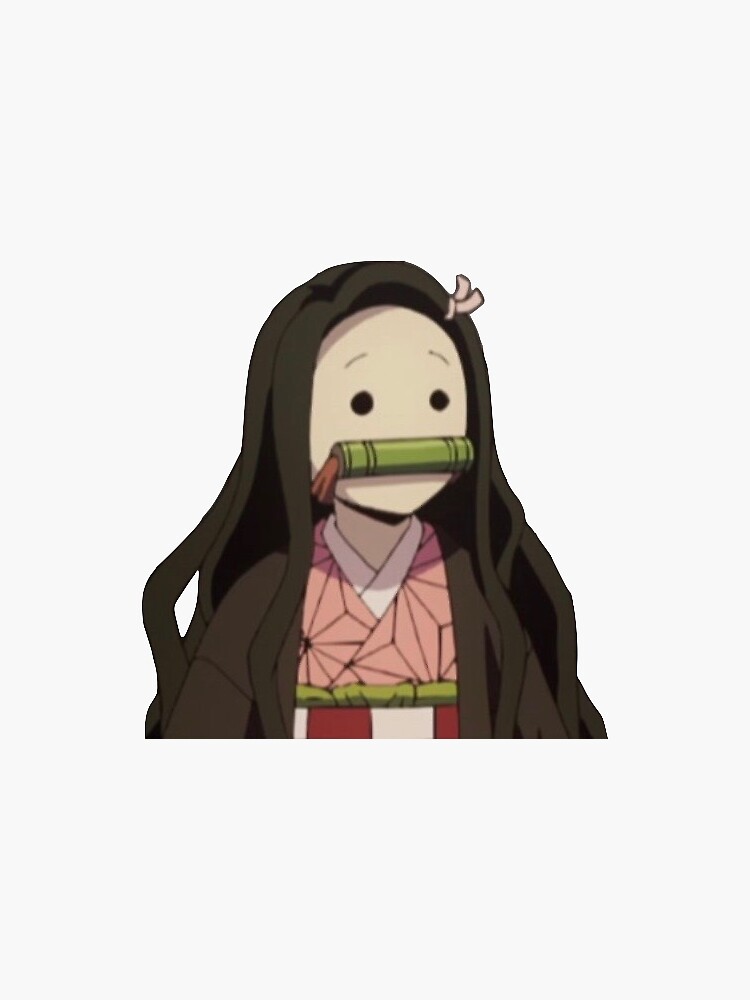 Pegatina «Derpy Nezuko» de amjadalomar | Redbubble