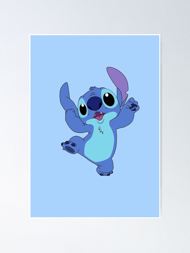 "silly stitch" Poster for Sale by SDKAY | Redbubble