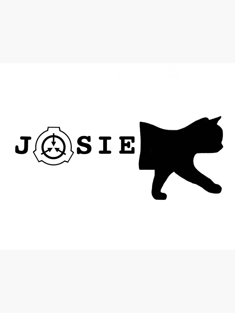 "SCP-529 “Josie the half cat” print " Sticker for Sale by ...