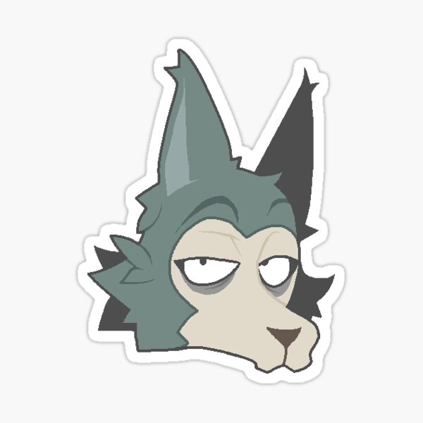"Beastars - Legoshi Sticker" Sticker by TheFatherJill | Redbubble