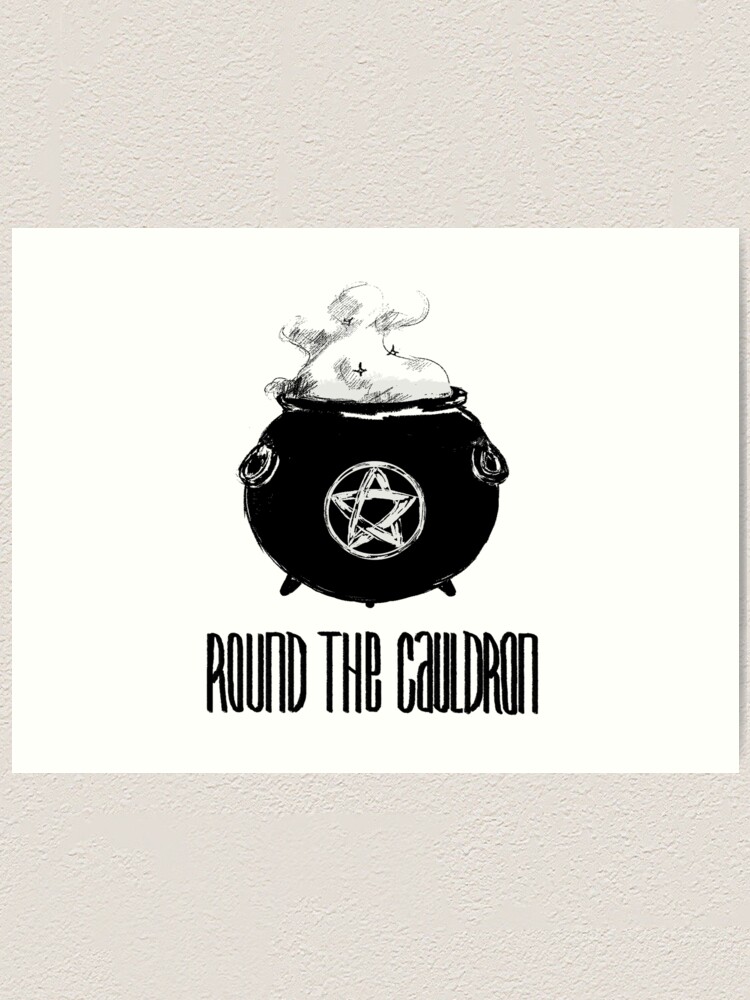 "Round the Cauldron Logo" Art Print for Sale by RoundtCauldron | Redbubble