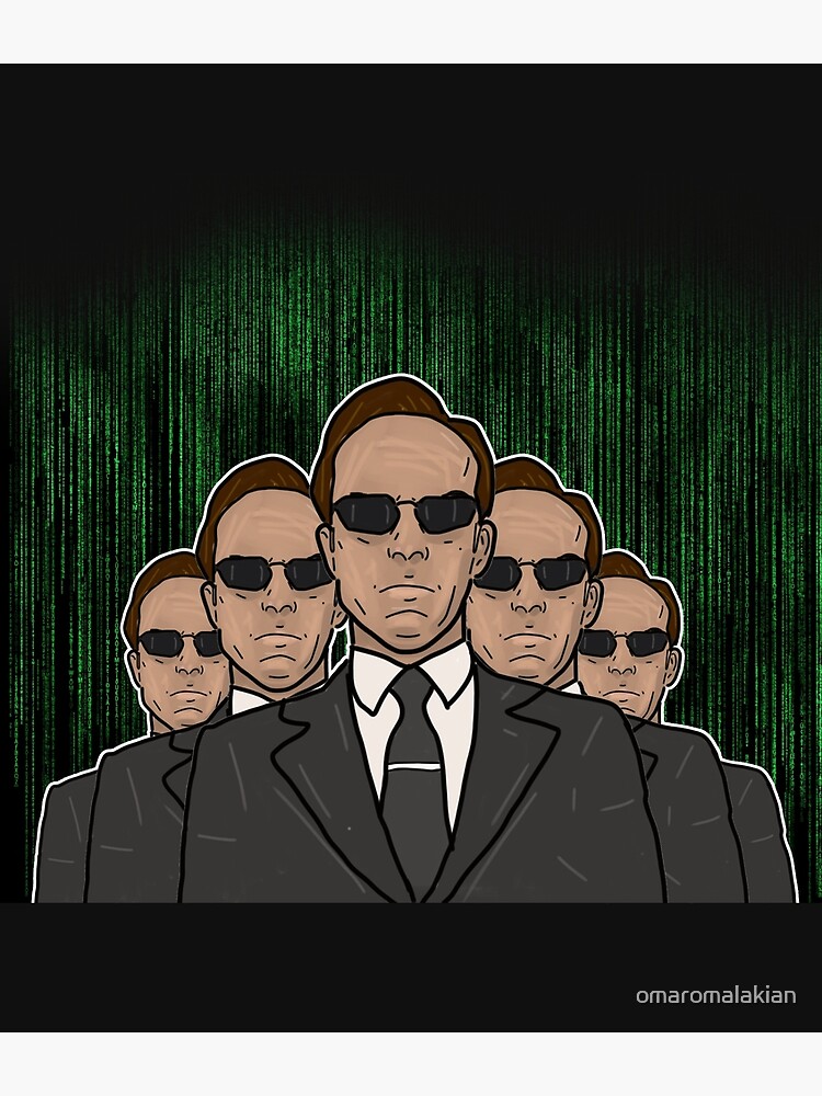 "The Clone of Agent Smith" Poster by omaromalakian | Redbubble