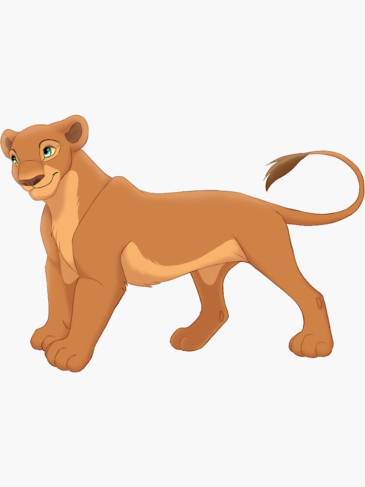 "Nala" Sticker for Sale by WHIT3FANG | Redbubble