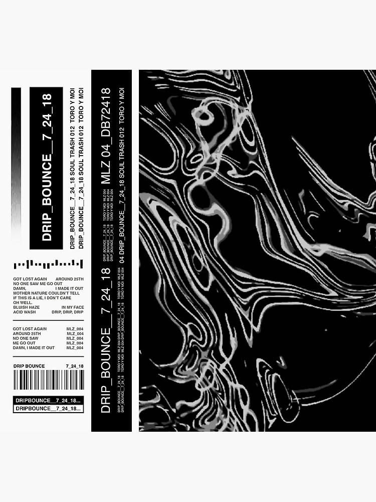 "DRIP BOUNCE _ 7_24_18" Poster for Sale by michol | Redbubble