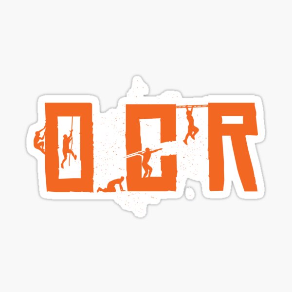 "OCR Parkour Sport." Sticker for Sale by emphatic | Redbubble
