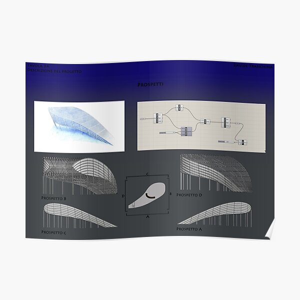 "parametric analysis" Poster for Sale by architectureIT | Redbubble