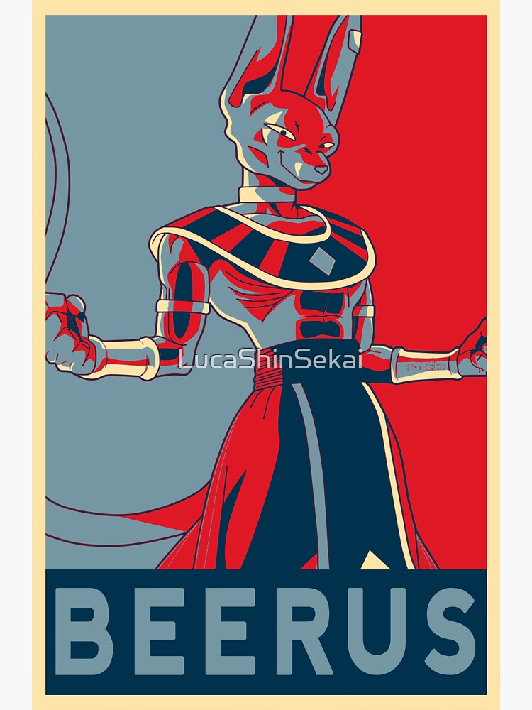 "Beerus Dbs" Sticker for Sale by LucaShinSekai | Redbubble