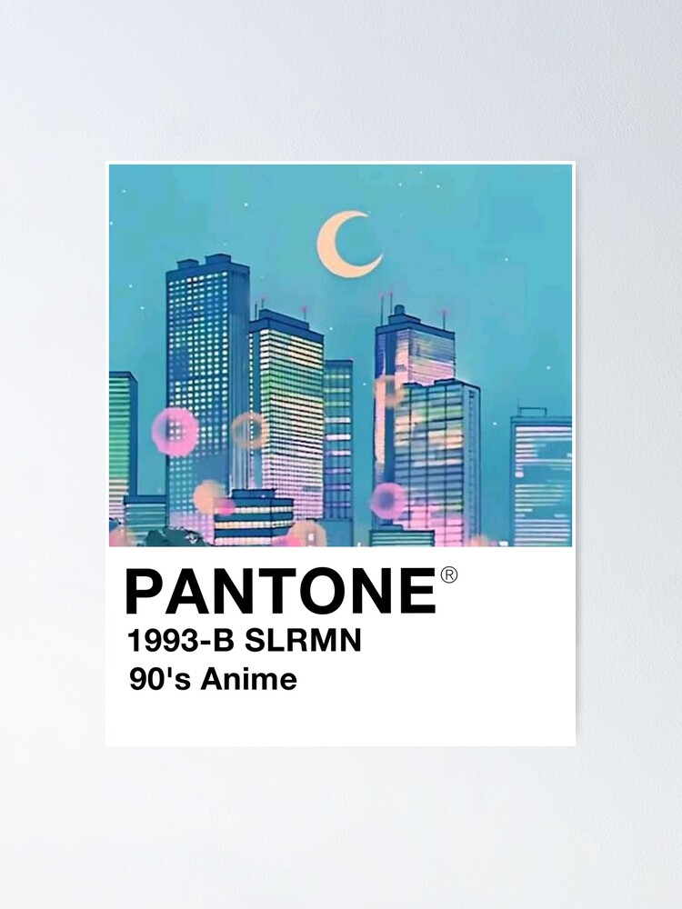 "90's Pantone B" Poster for Sale by Ivonnii | Redbubble