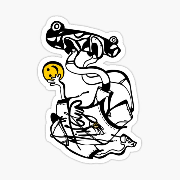 "Face Off" Sticker for Sale by mingmushi | Redbubble