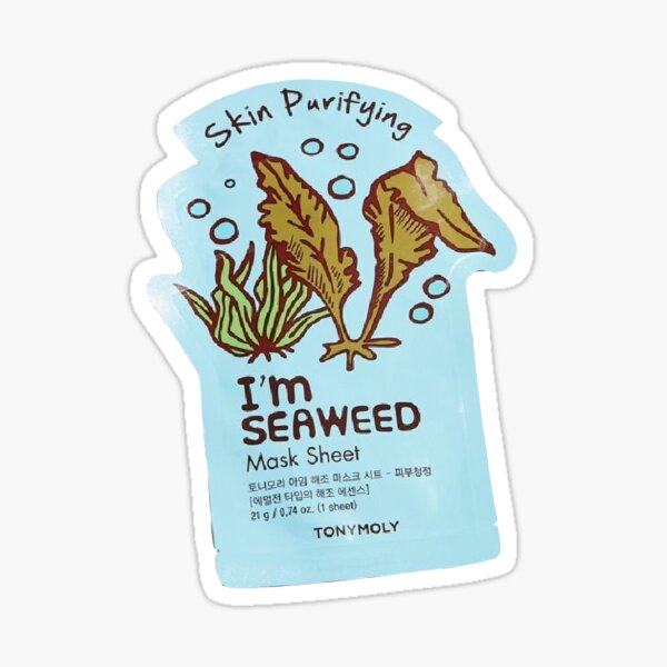 "cute urban tonymoly sheet mask skincare vsco tik tok" Sticker for Sale ...