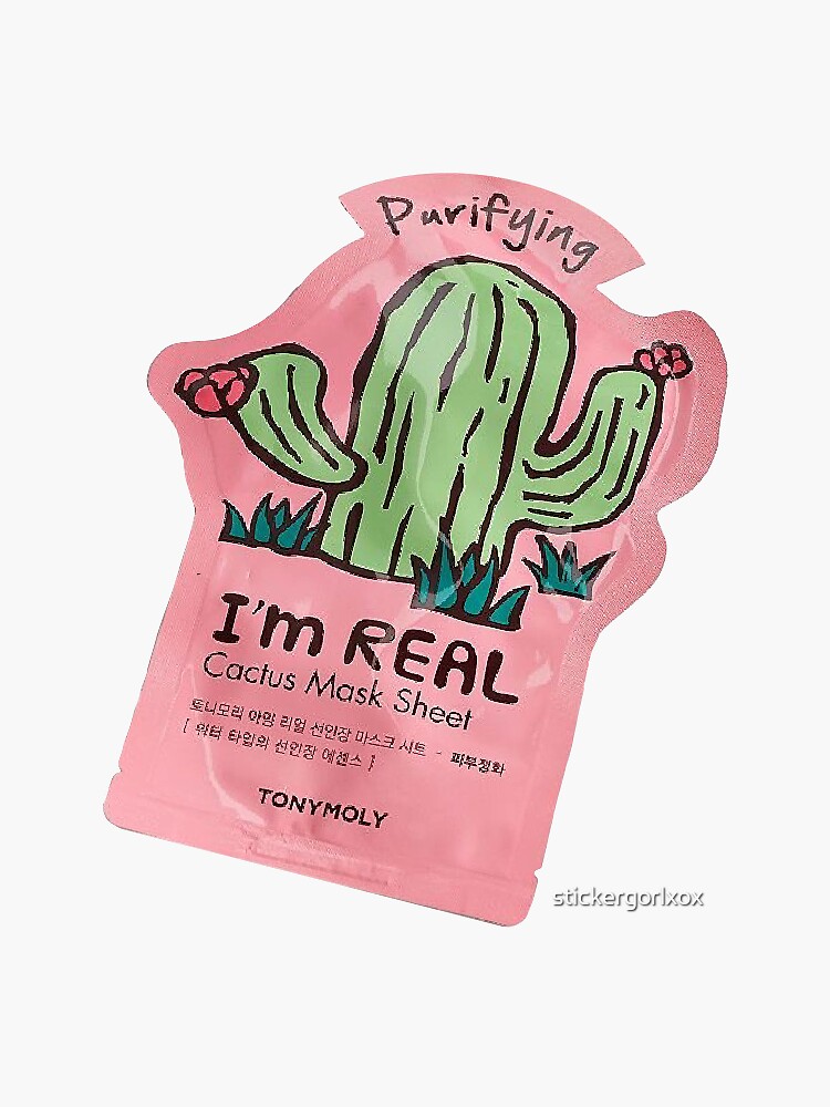 "pink cute urban tonymoly sheet mask skincare vsco" Sticker by ...
