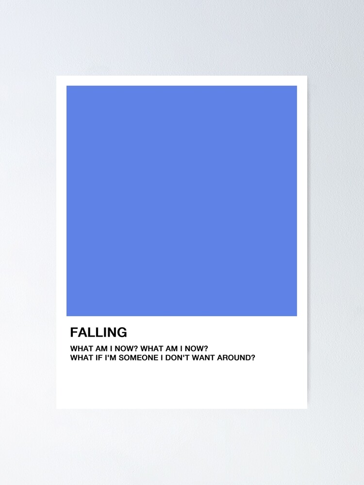 "Falling paint swatch ~ Fine Line Harry Styles" Poster for Sale by ...