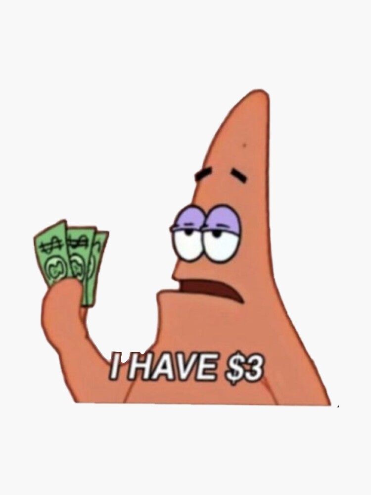 "Patrick" Sticker for Sale by MarleeS | Redbubble