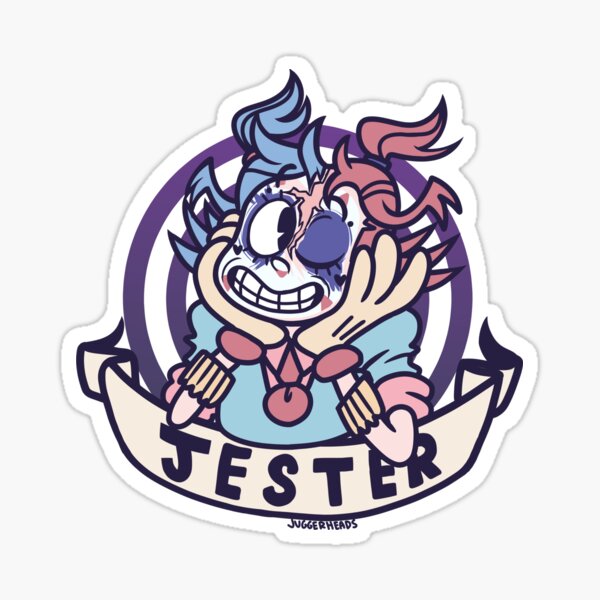 "Jester" Sticker for Sale by saladarse | Redbubble