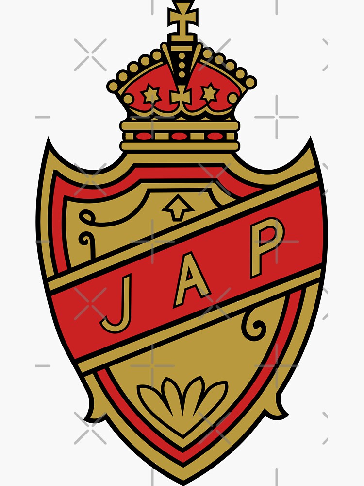 "J.A.P Motorcycles Headstock badge" Sticker for Sale by Bloxworth ...