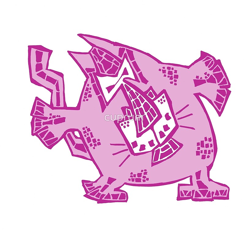 "Pinky Square" by cuprum | Redbubble