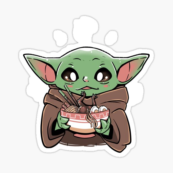 "A Good Taste in Space Ramen" Sticker by SarkasmTek | Redbubble