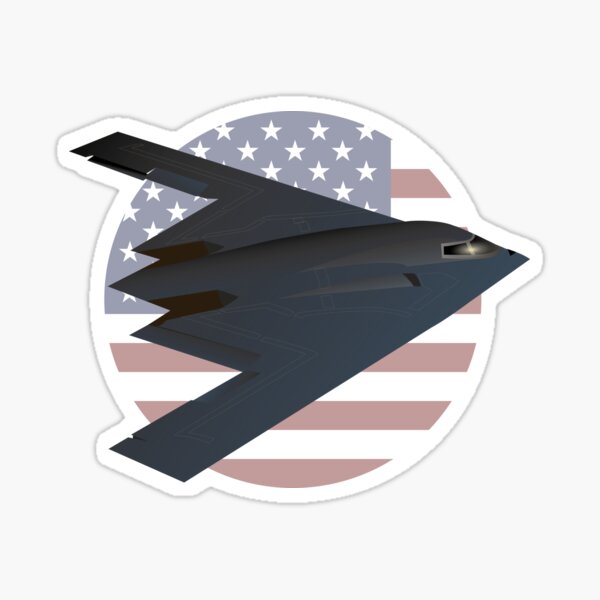"American Stealth Bomber B-2 Spirit " Sticker for Sale by NorseTech ...