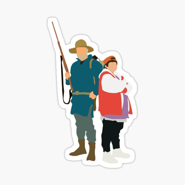 "Hunt for the Wilderpeople" Sticker for Sale by mkunze | Redbubble