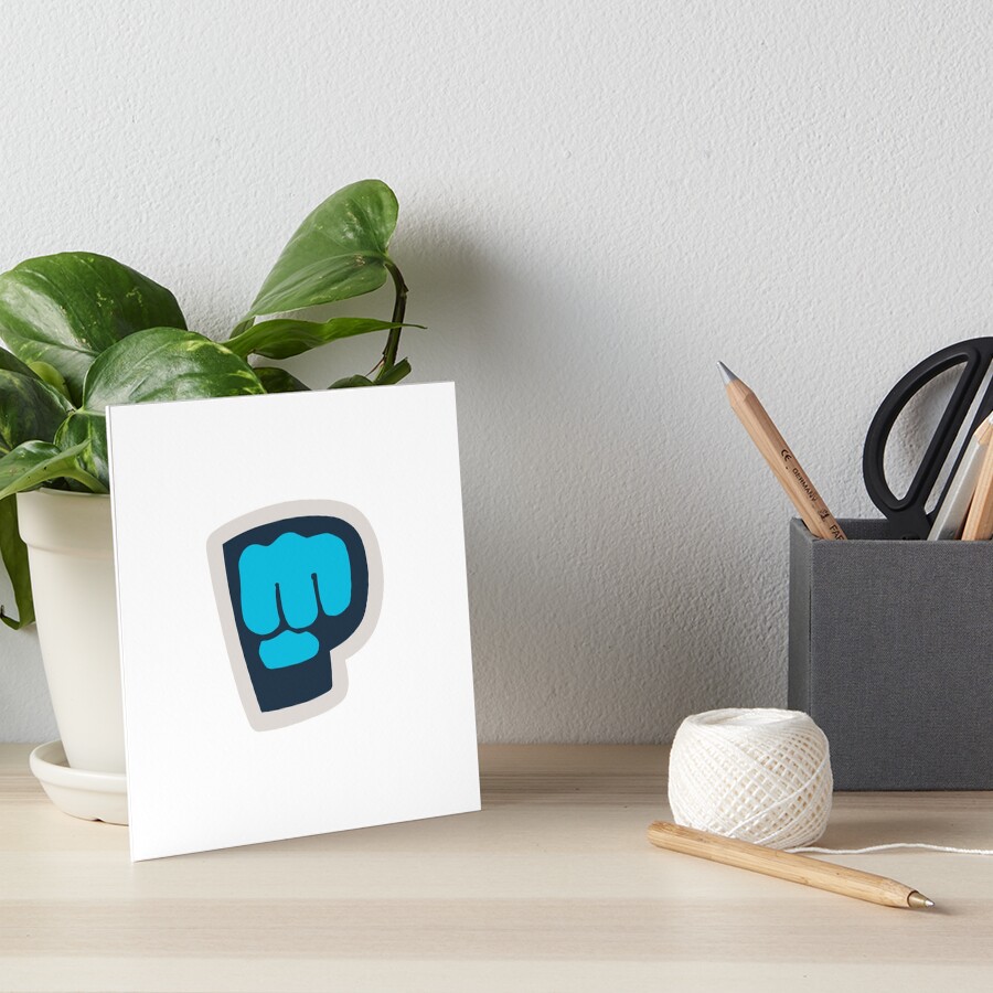 "Pewdiepie Brofist Logo" Art Board Print for Sale by sanjuniperolove ...