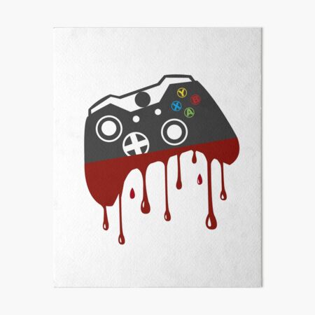 "Xbox Controller dripping" Galeriedruck von AkraidaxDesign | Redbubble