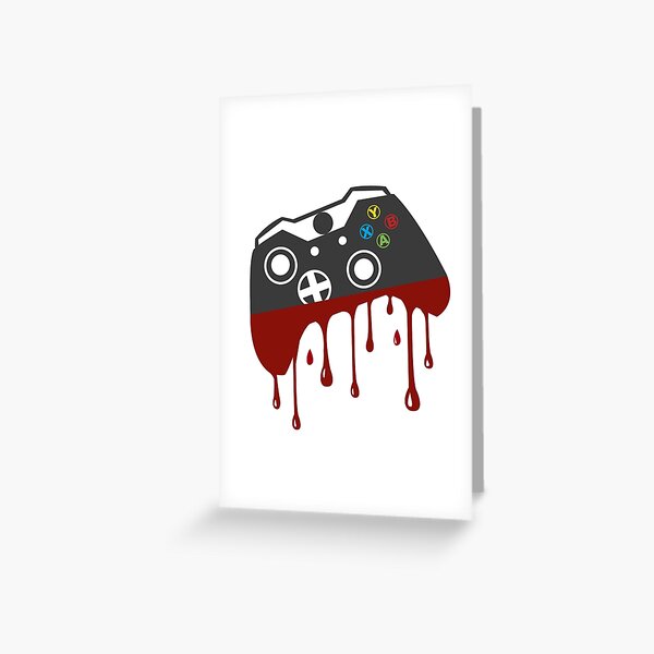 "Xbox controller dripping" Greeting Card for Sale by AkraidaxDesign ...