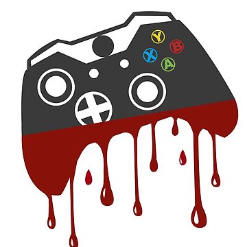 "Xbox controller dripping" Poster by AkraidaxDesign | Redbubble