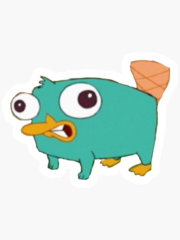 "baby perry the platypus" Sticker for Sale by Greza | Redbubble