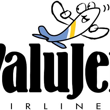 "ValuJet Airline Vintage" Sticker for Sale by vbrownUSA | Redbubble