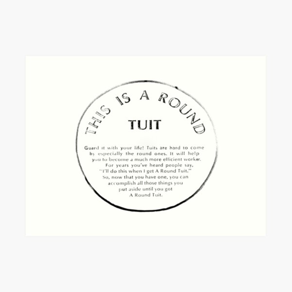 Tuit Art Prints | Redbubble