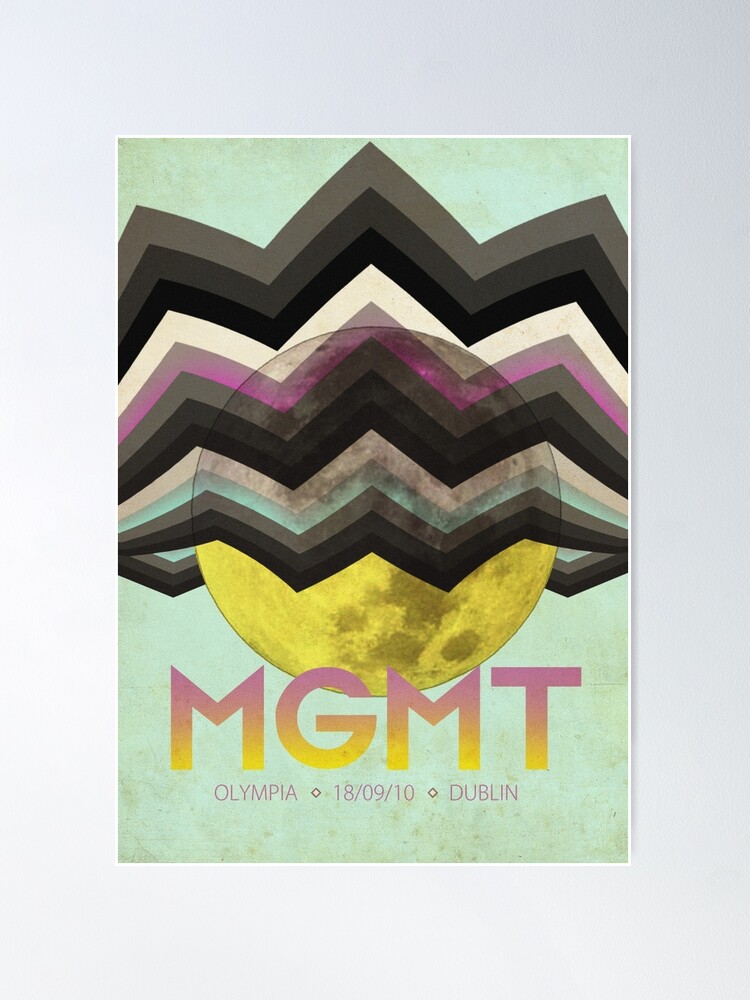 MGMT Tour Poster Poster venduto da Lilith Sicken | SKU 6982971 | Printerval