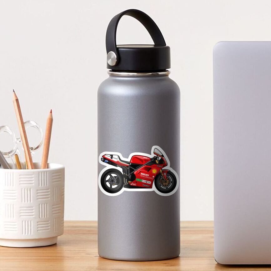 "Ducati 996 916 Fogarty infostrada" Sticker for Sale by MarlonVector ...