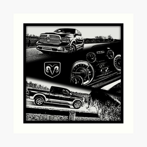 Dodge Ram Art Prints | Redbubble