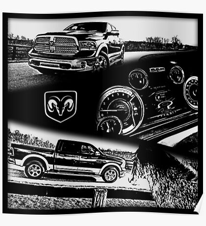 Dodge Ram Posters | Redbubble