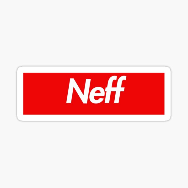 Neff Stickers | Redbubble