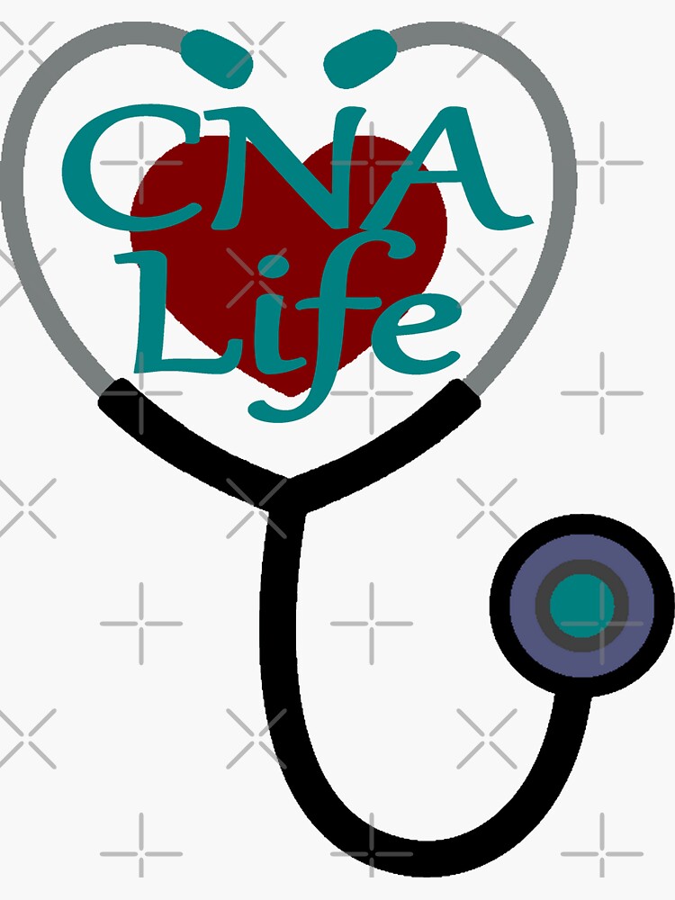"CNA life" Sticker for Sale by Sandwhit | Redbubble